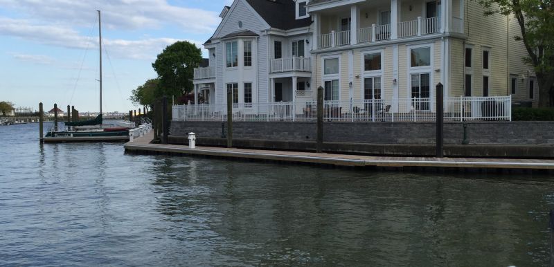 Half Moon Isle Retaining Wall by CONSERV Construction in Jersey City ...