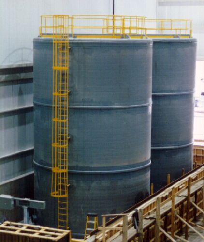 E-Coat Resin Storage Tanks for Chrysler Assembly Plants by Belding Tank ...