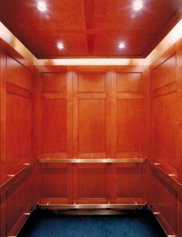 Chesapeake Elevator Interiors, Inc. - Elevator Cab with Wood Veneer ...