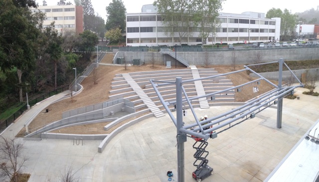 Eco Construction - Finished Amphitheater, Ramp Walls & Stairs Image ...