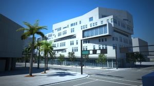 Miami Dade College Wolfson Logo