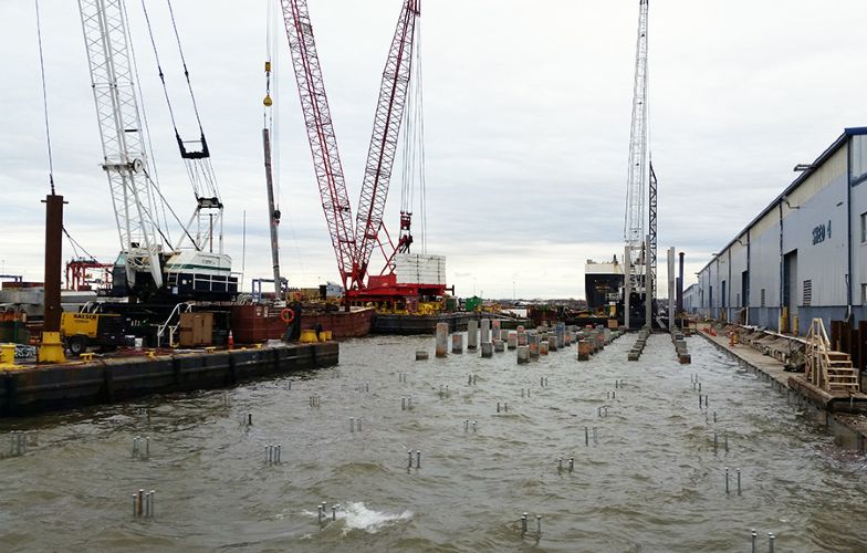 Reconstruction Of Berths 1-6 Phase 2, Berth 4 Dundalk Marine Terminal ...