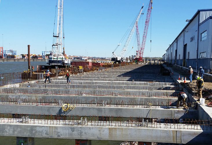 Reconstruction Of Berths 1-6 Phase 2, Berth 4 Dundalk Marine Terminal ...