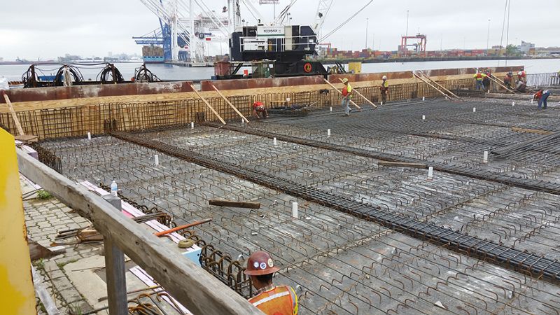 Reconstruction Of Berths 1-6 Phase 2, Berth 4 Dundalk Marine Terminal ...