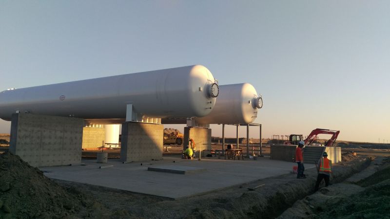 J. R. Simplot Ammonia Storage by Phoenix Industrial in Helm, CA | ProView
