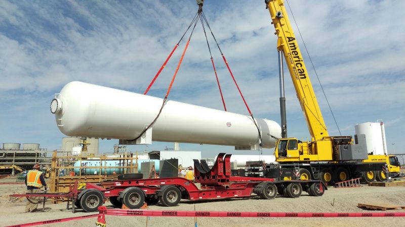 J. R. Simplot Ammonia Storage by Phoenix Industrial in Helm, CA | ProView